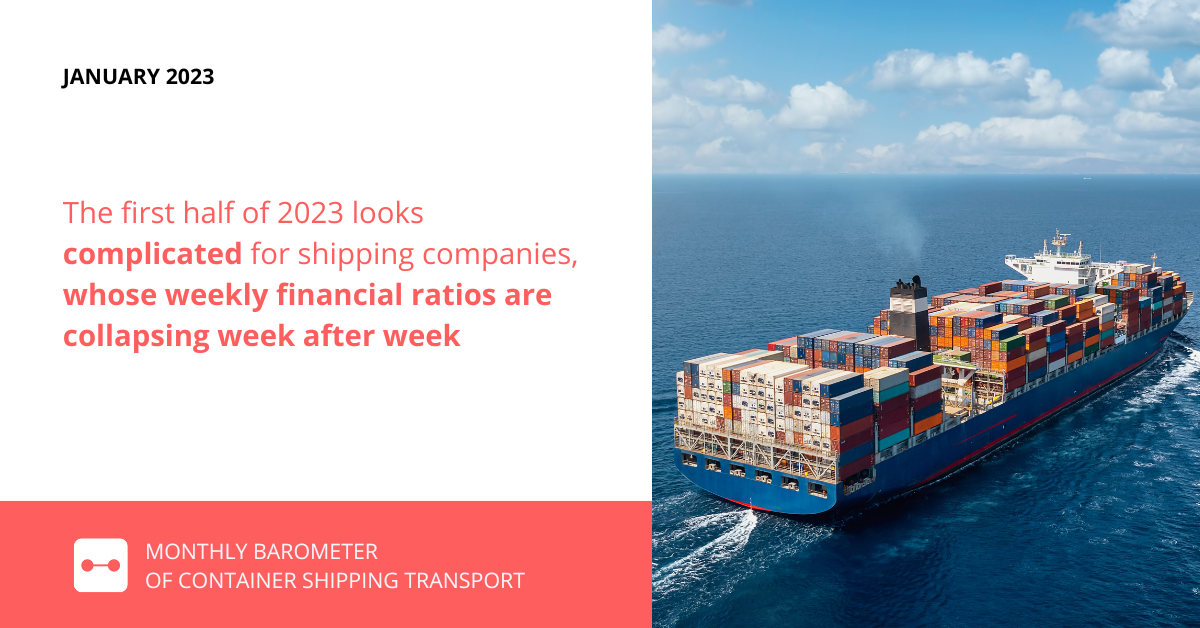 Ocean freight rates stop falling in January