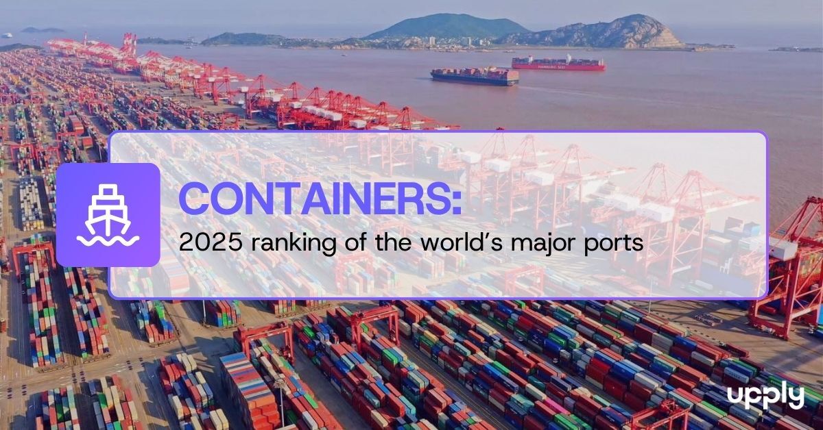 Containers: 2025 ranking of the world’s major ports